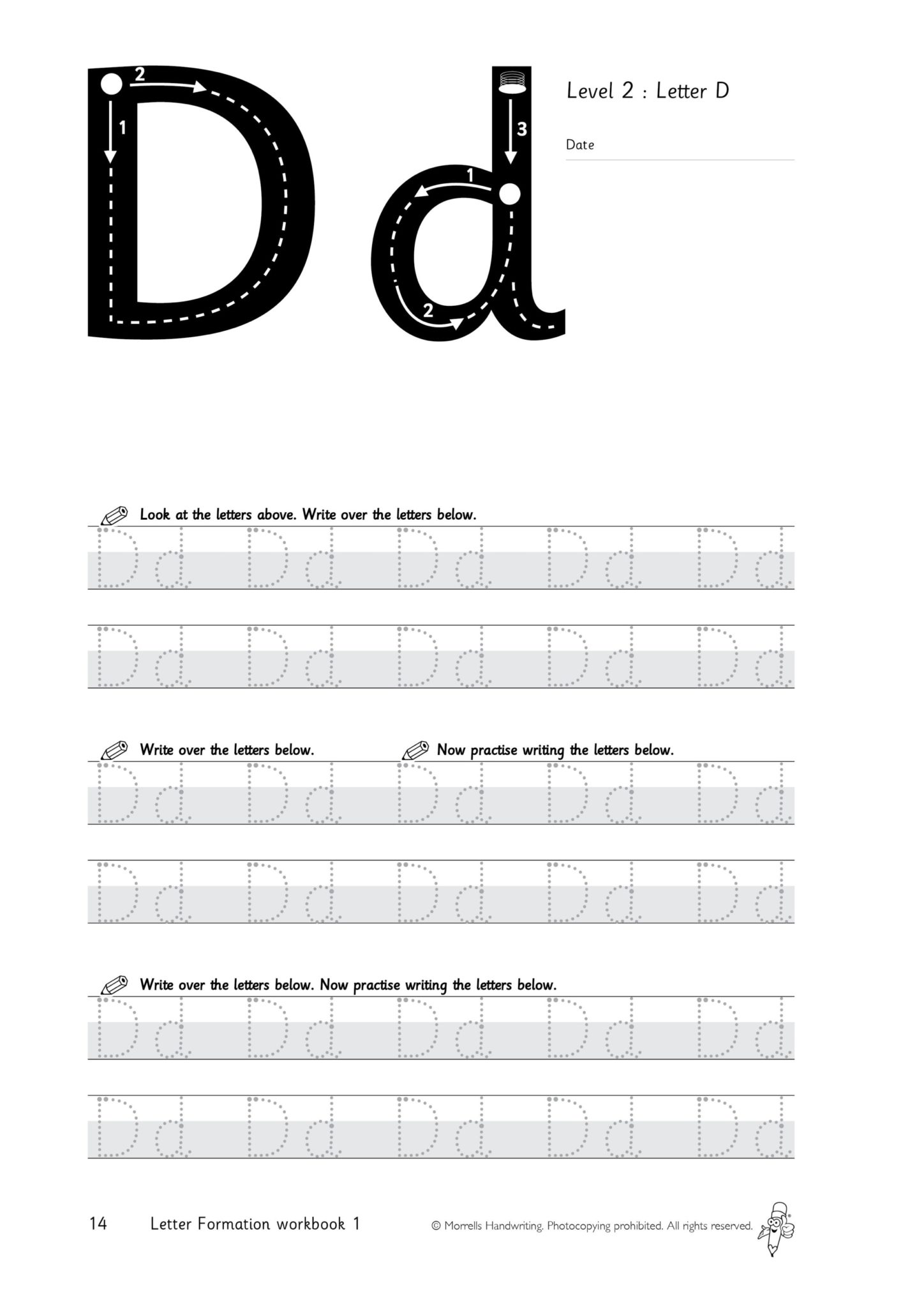 Morrells Letter Formation Free Sample Morrells Handwriting